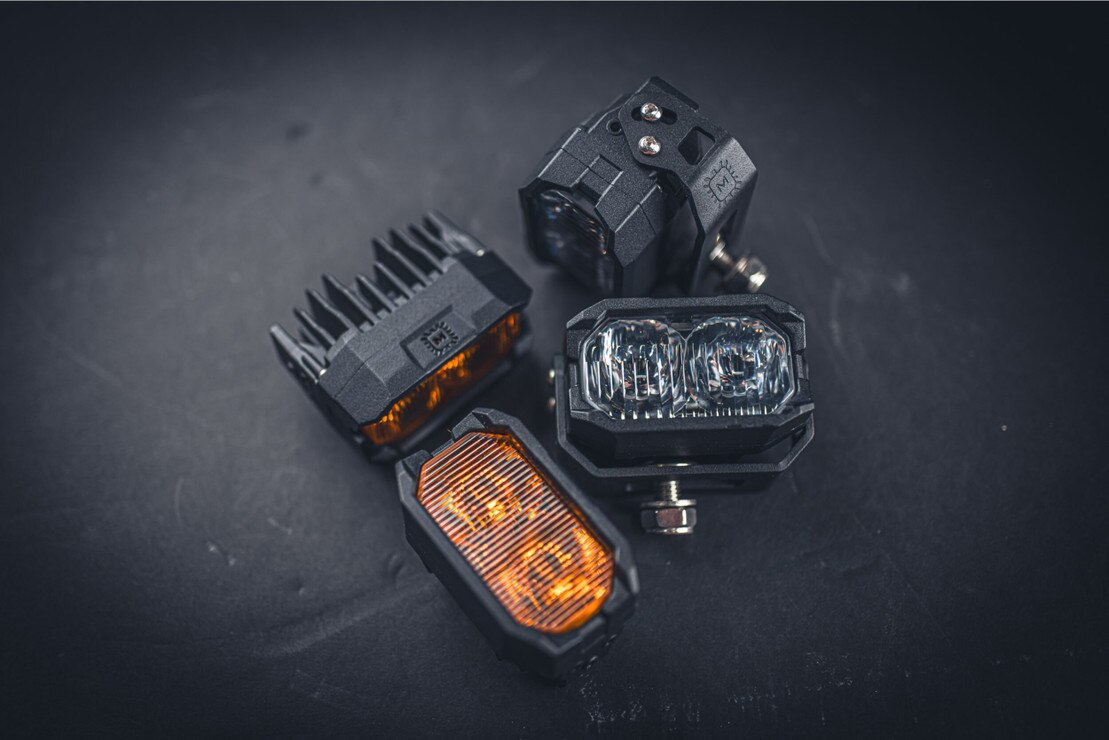 Morimoto 2Banger LED Pods: HXB Combo Beam | Width & Distance Illumination