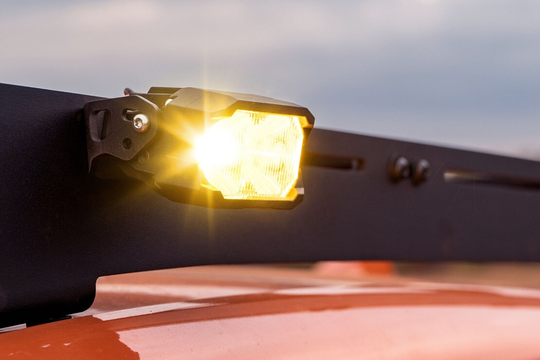 Morimoto 2Banger LED Pods: HXB Flood Beam | Maximum Width