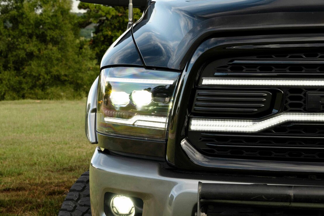 LF2-520Y | Morimoto XB Evo Hybrid LED Headlights for 19-24 Ram 1500 Classic