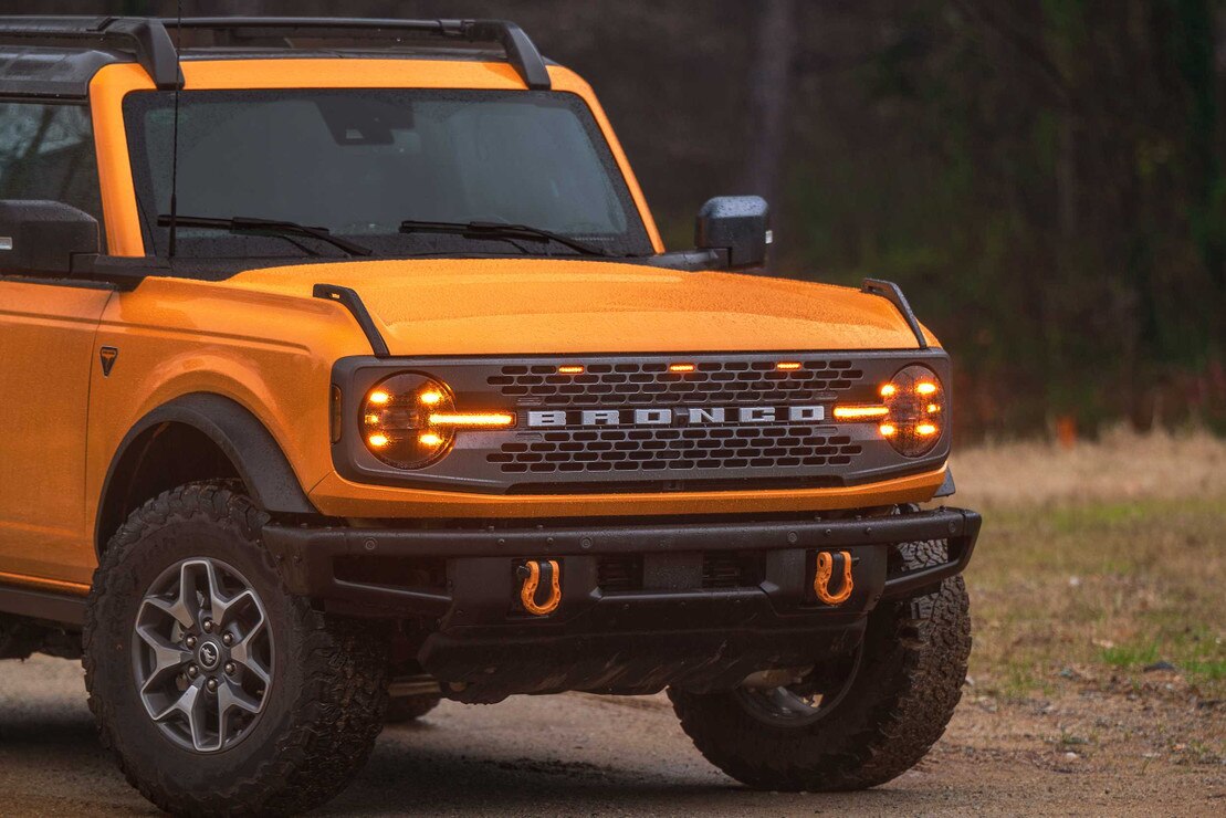 Ford Bronco (21+) XB LED Headlights (Amber DRL) | LF497-A