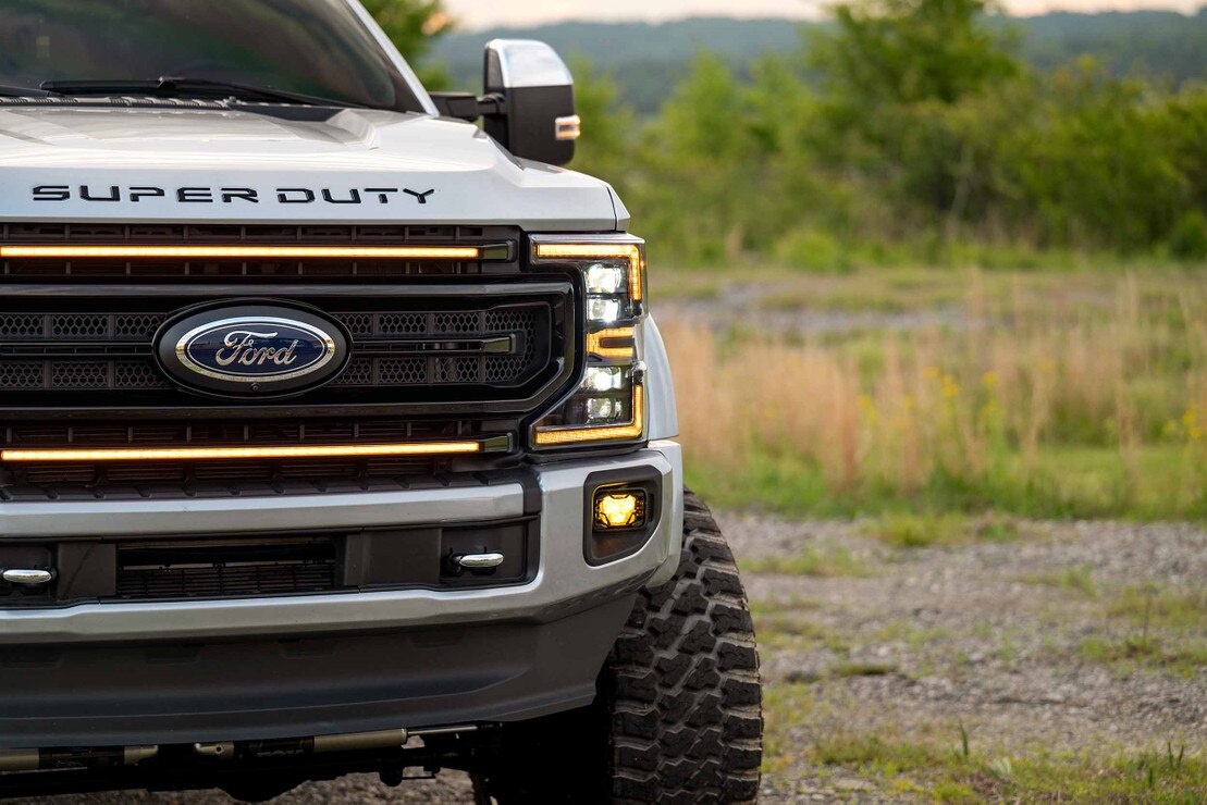 Morimoto XBG LED DRL Grille | Ford Super Duty 20-22