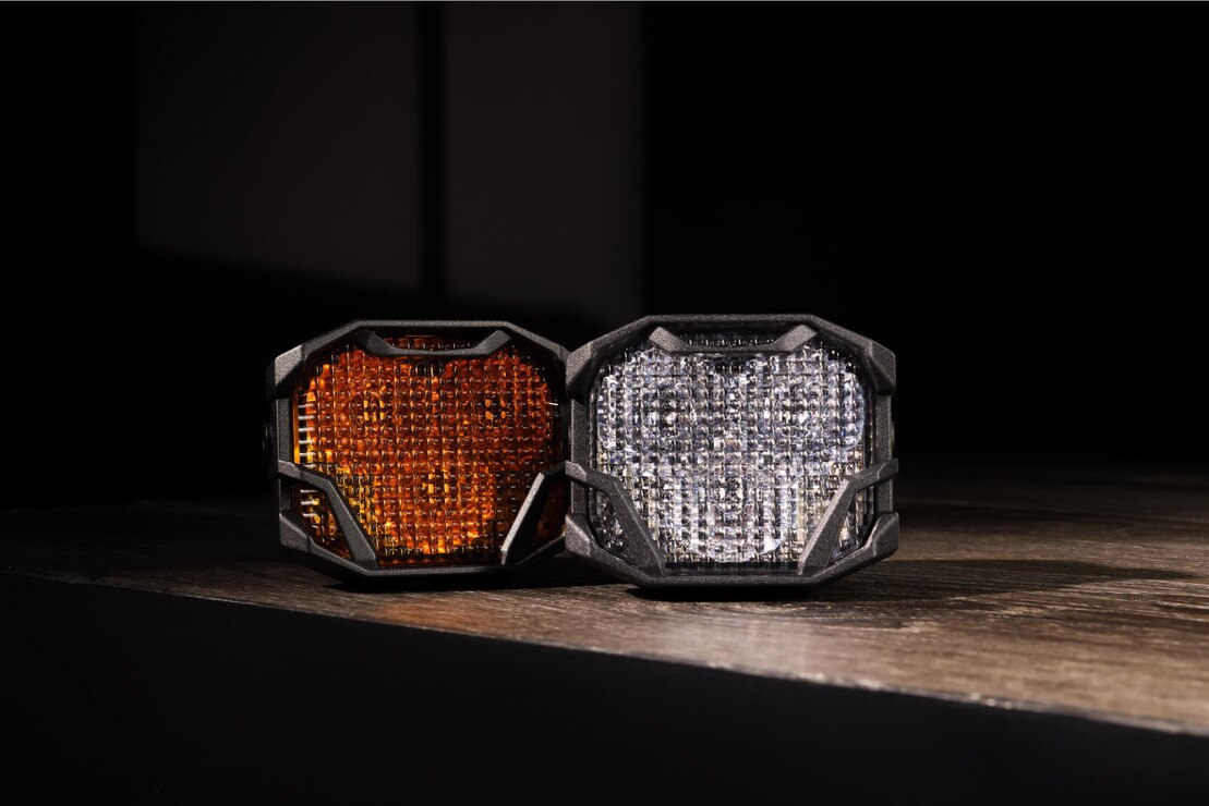 Morimoto 4Banger LED Pods: NCS Flood Beam | Maximum Width