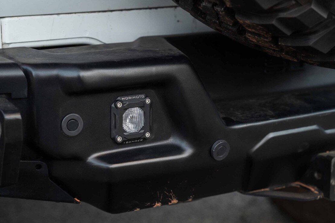 Morimoto 1Banger LED Pods: Flush Mount