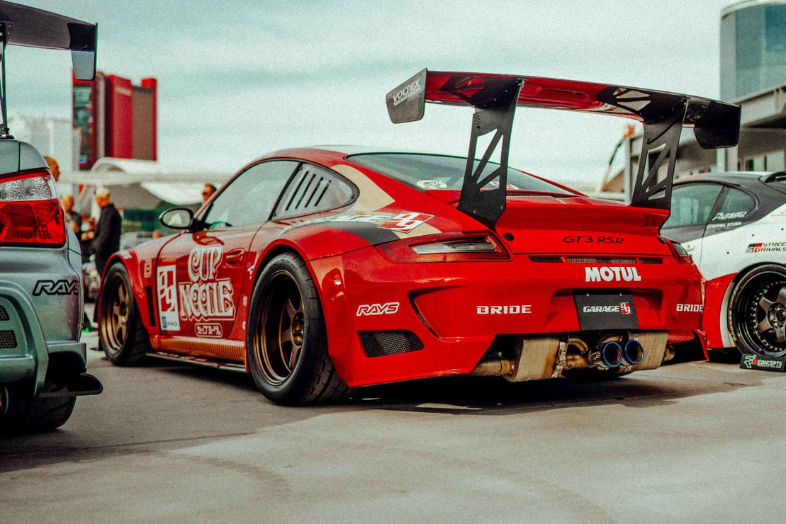 Porsche 997.1 (05-08) XB Red LED Tail Lights | Morimoto LF740