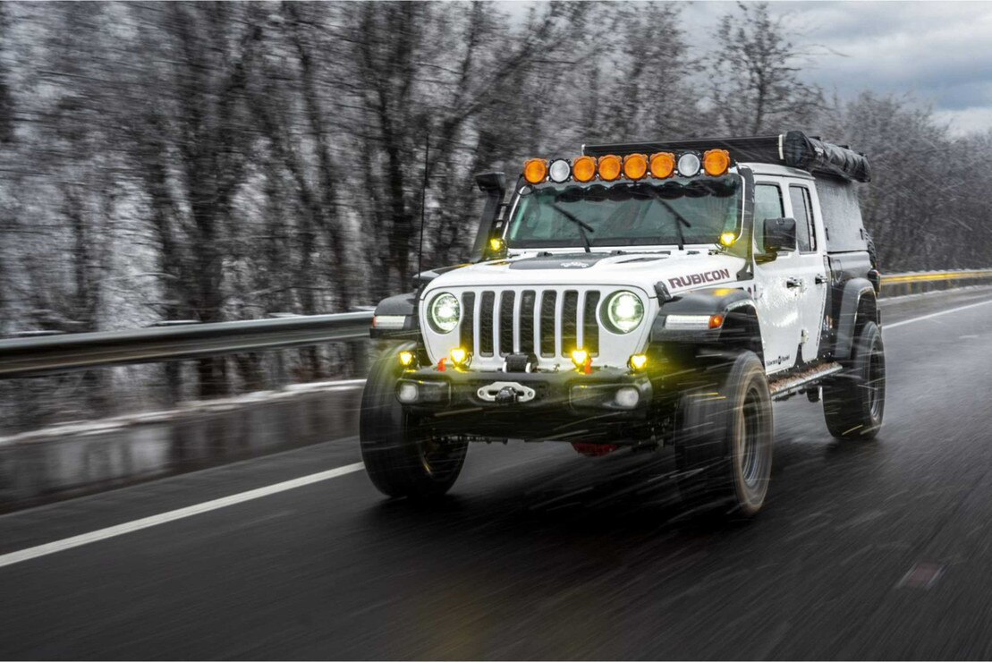 Jeep Gladiator JT (2020+) Morimoto Ditch Light Brackets | MM BAF036