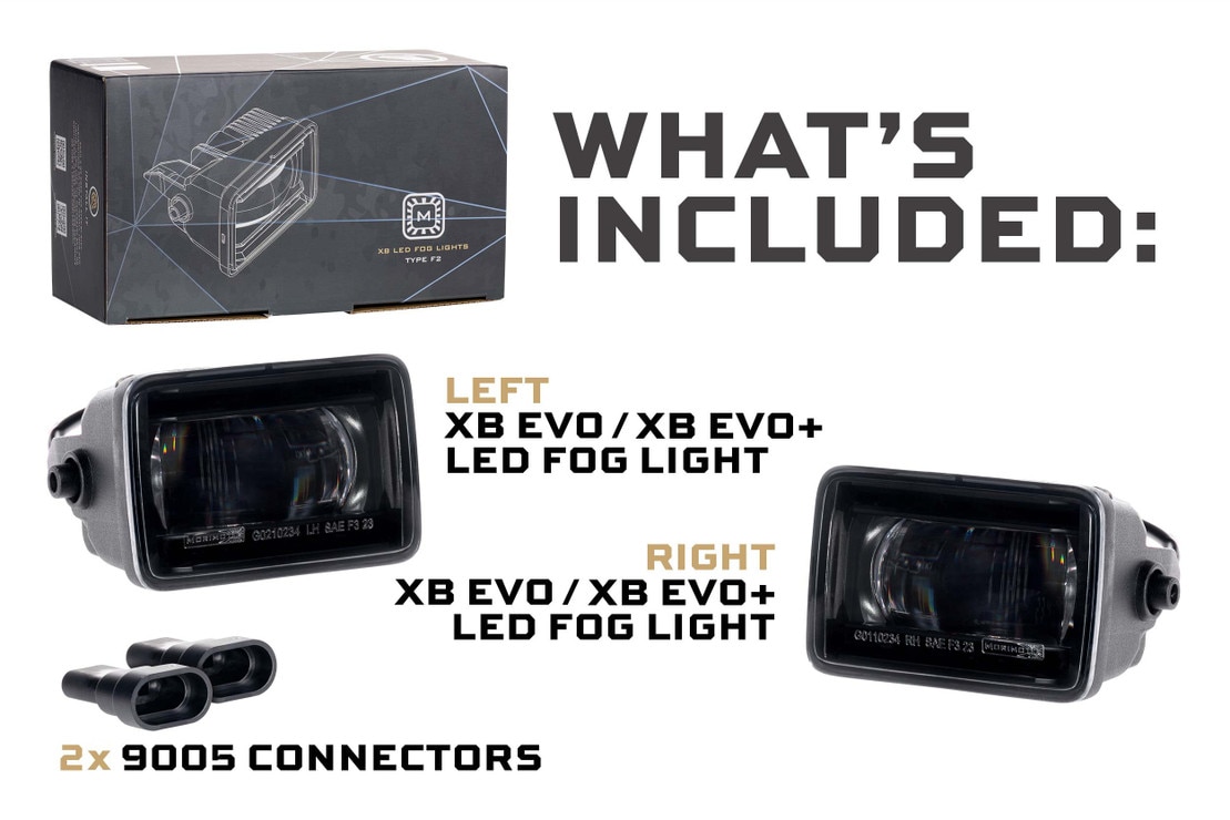 Ford Super Duty (17-22) XB Evo Fog Lights| MM LF094