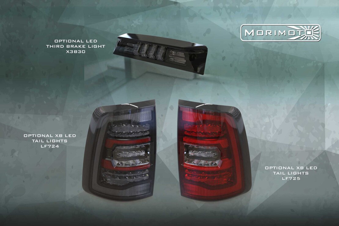Dodge Ram 1500 (16-18) Morimoto XB LED Headlights | MM LF520-A-ASM