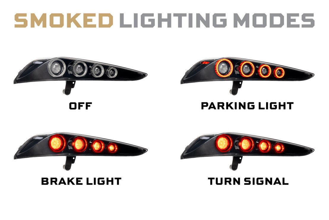 Morimoto Toyota Supra (2020+) XB Smoked LED Tail Lights | LF764