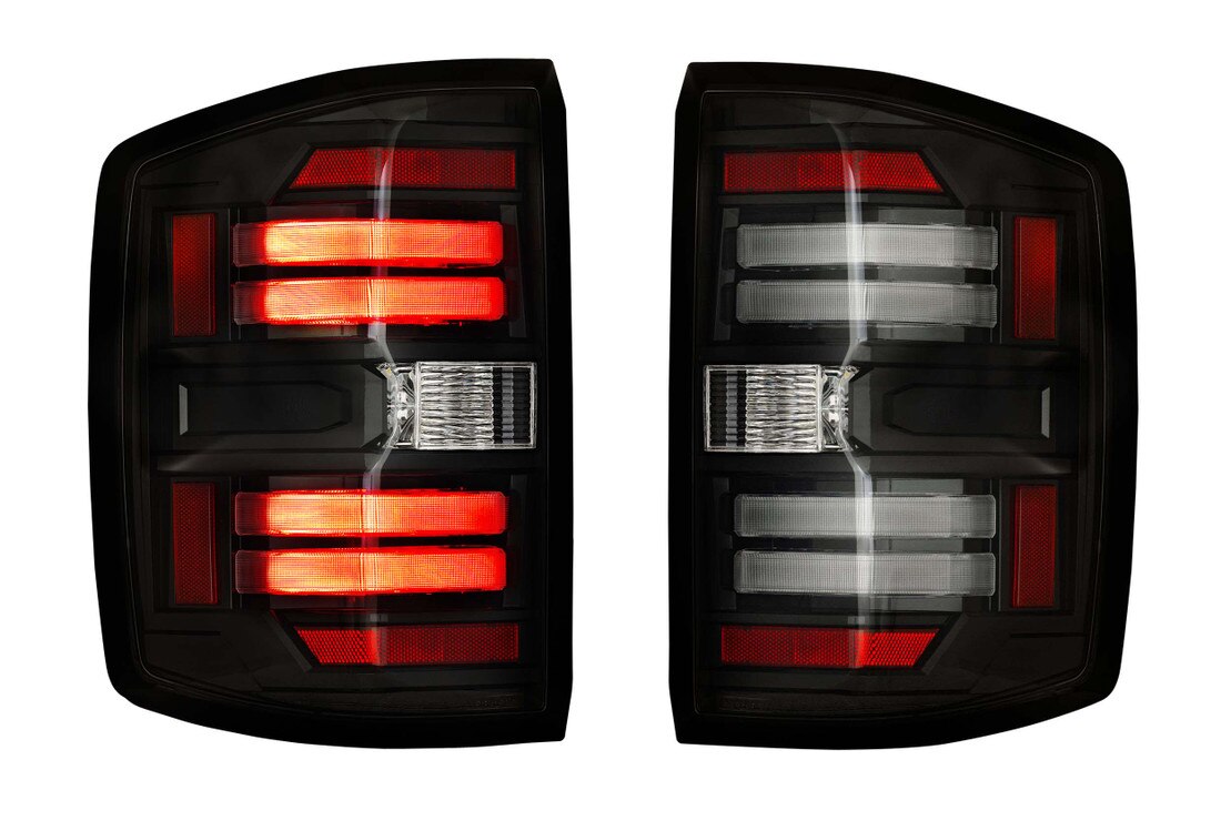 Chevrolet Silverado HD (15-19) Red LED Tail Lights | MM LF729