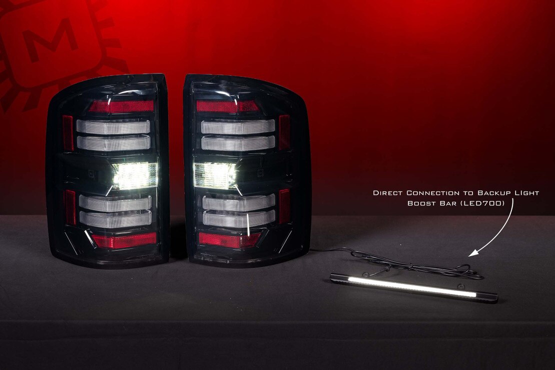 GMC Sierra HD (15-19) Morimoto XB Smoked LED Tail Lights | MM LF731