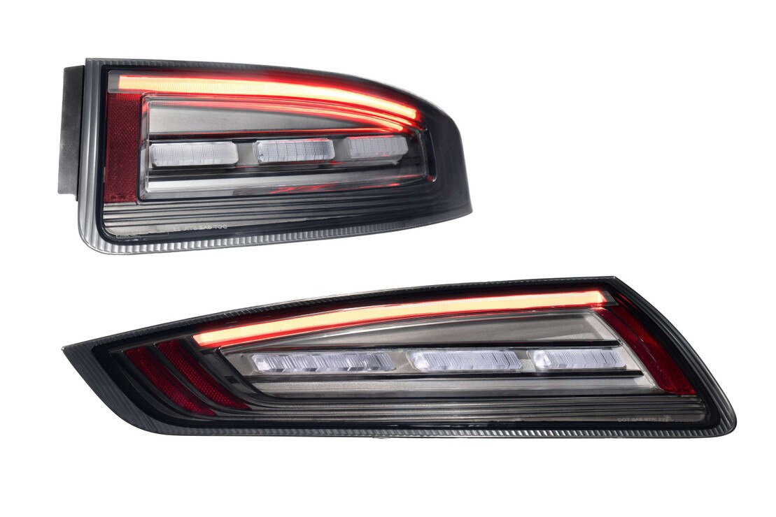 Porsche 997.1 (05-08) XB Smoked LED Tail Lights | Morimoto LF745