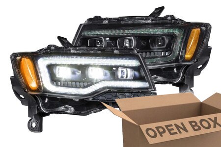 open headlights