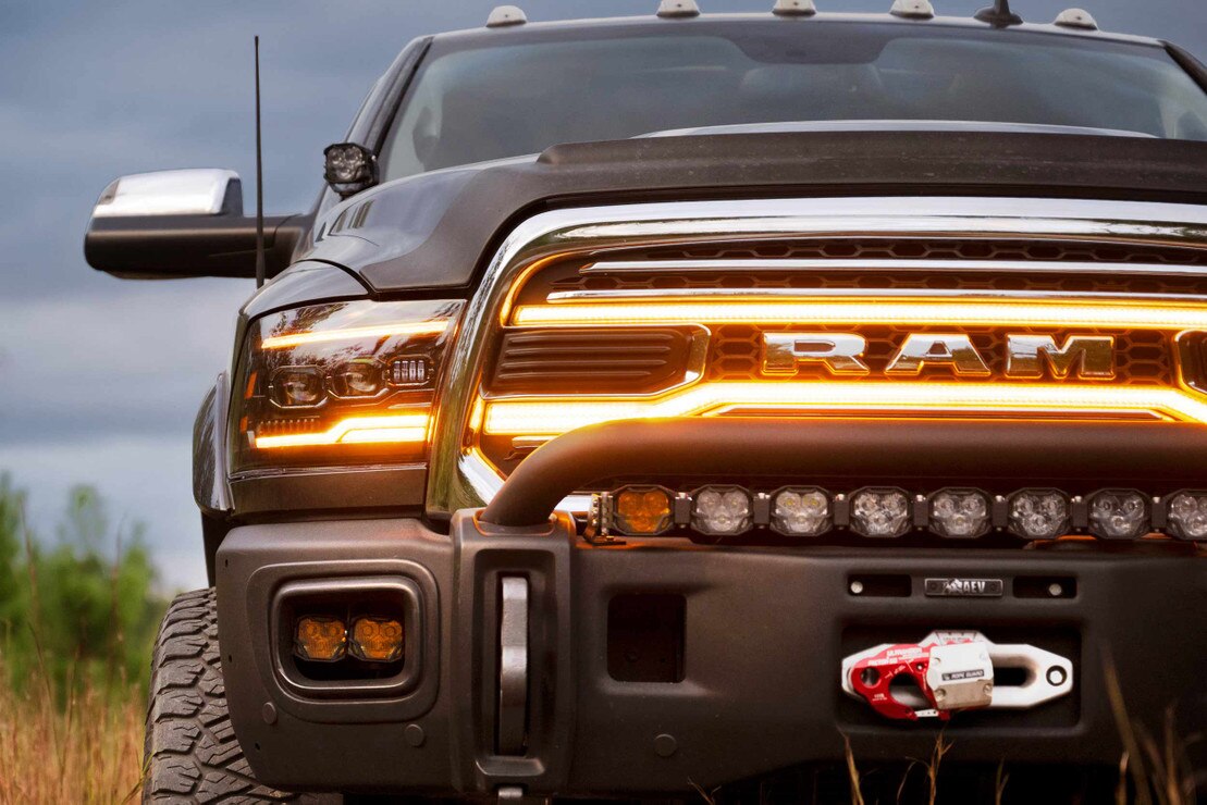XBG28 | 13 18 Dodge Ram HD Morimoto XBG Grille (Chrome)
