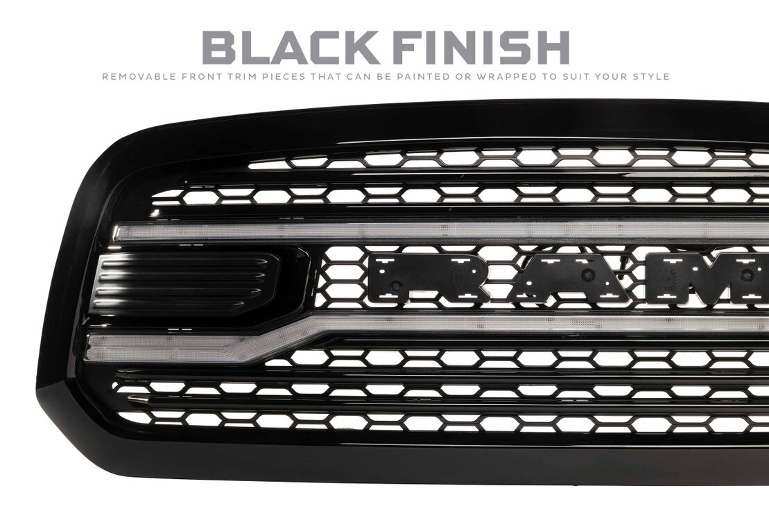 XBG29 | 19-24 Ram 1500 Classic Morimoto XBG Grille (Black)