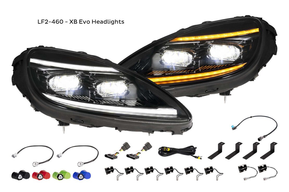Chevy Corvette C6 (05-13) XB LED Headlight & Tail Light Combo | MM