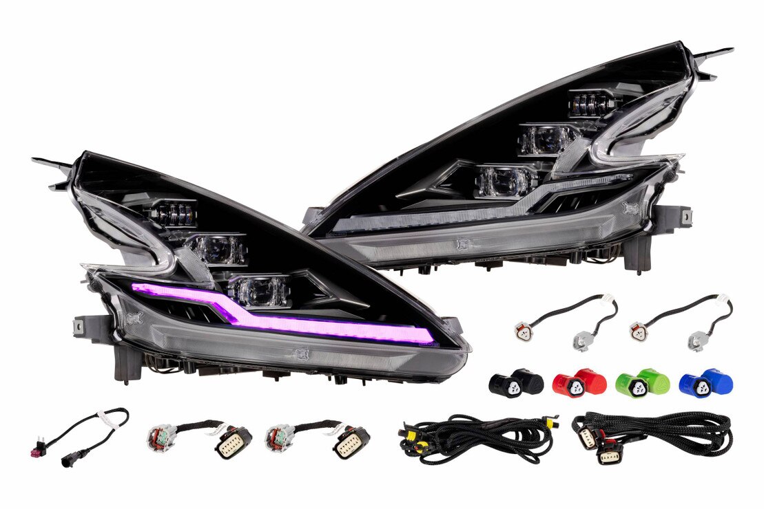 LF2-474R | Morimoto XRGB Evo LED Headlights for 09-21 Nissan 370Z