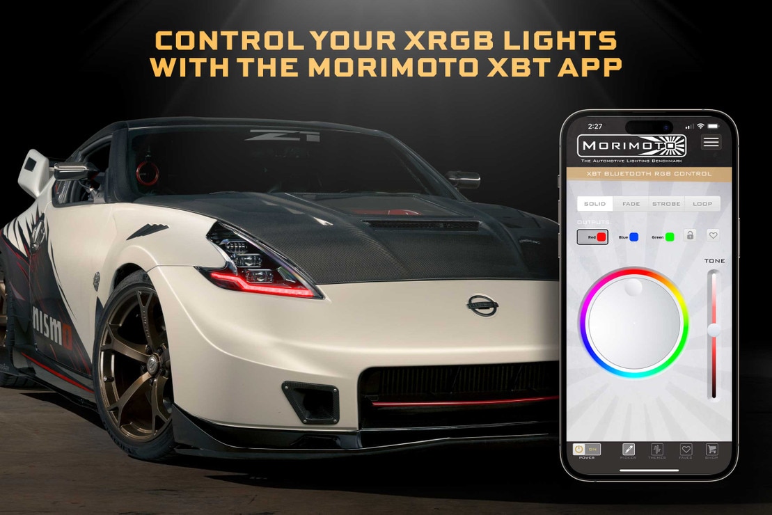 LF2-474R | Morimoto XRGB Evo LED Headlights for 09-21 Nissan 370Z