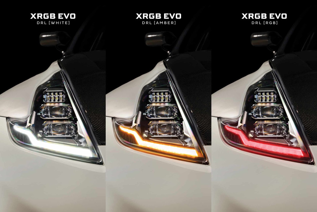 LF2-474R | Morimoto XRGB Evo LED Headlights for 09-21 Nissan 370Z