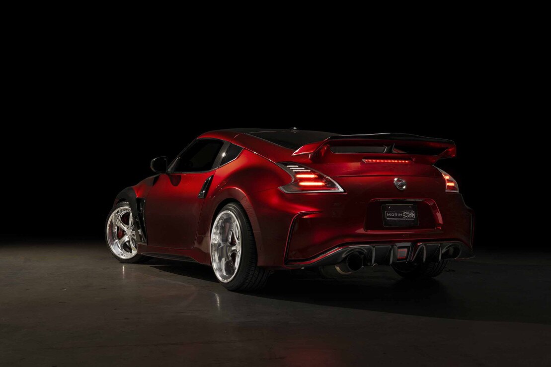 LF418 | Morimoto XB LED Tail Lights Gen 2 09-21 Nissan 370Z Black Red