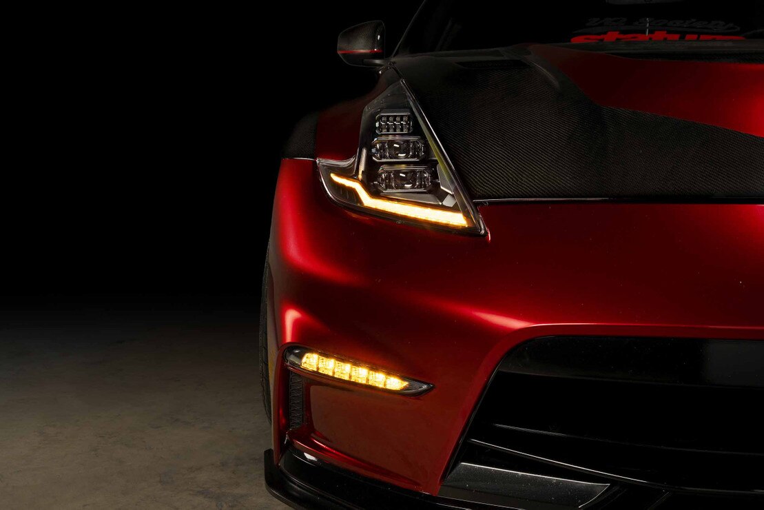 LF469 | Morimoto XB LED DRLs for 15-21 Nissan 370Z Nismo Bumper