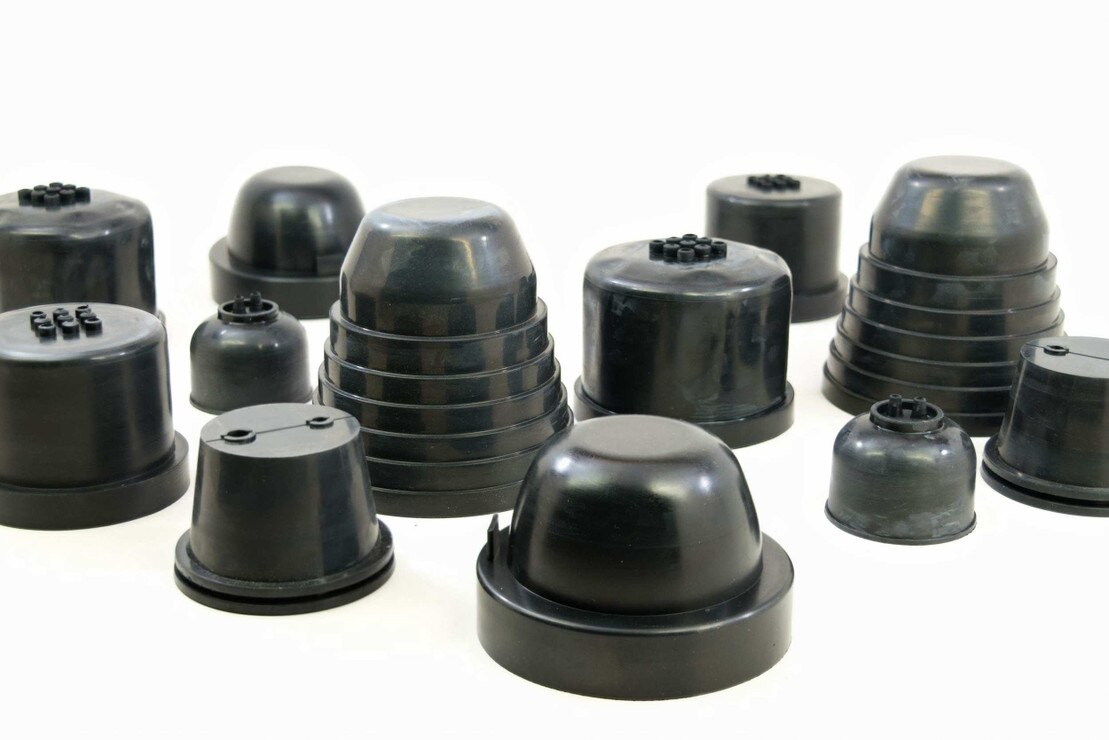Rear Headlight Seal Rubber Housing Caps for retrofits | MM A282