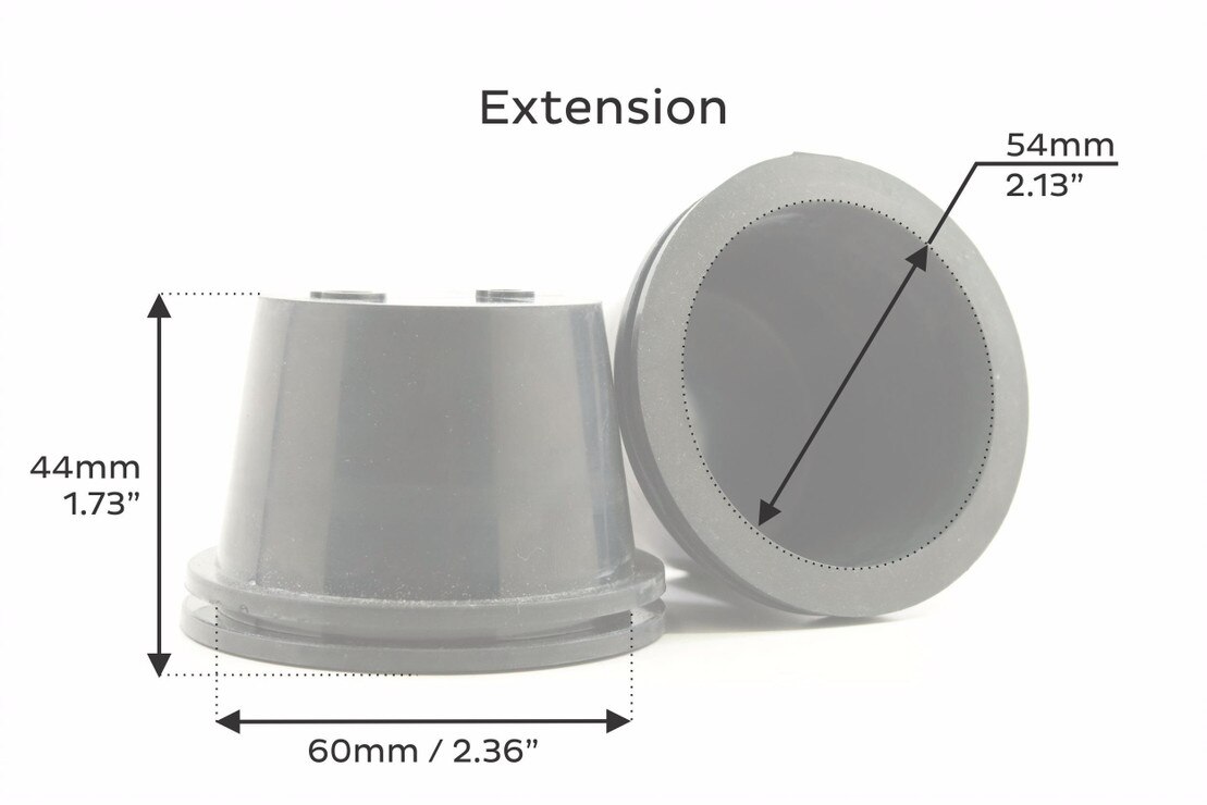 Rear Headlight Seal Rubber Housing Caps for retrofits | MM A282