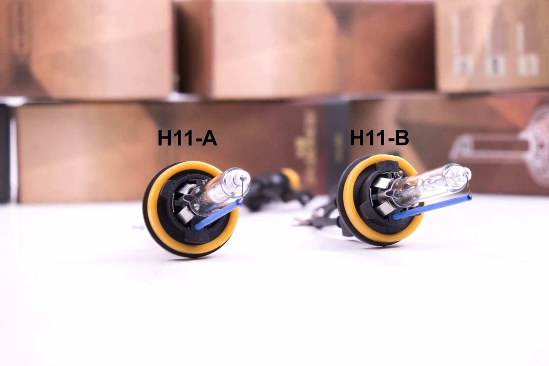 H11B: XB HID Bulbs 3000K-6000K Hues MM.N.028