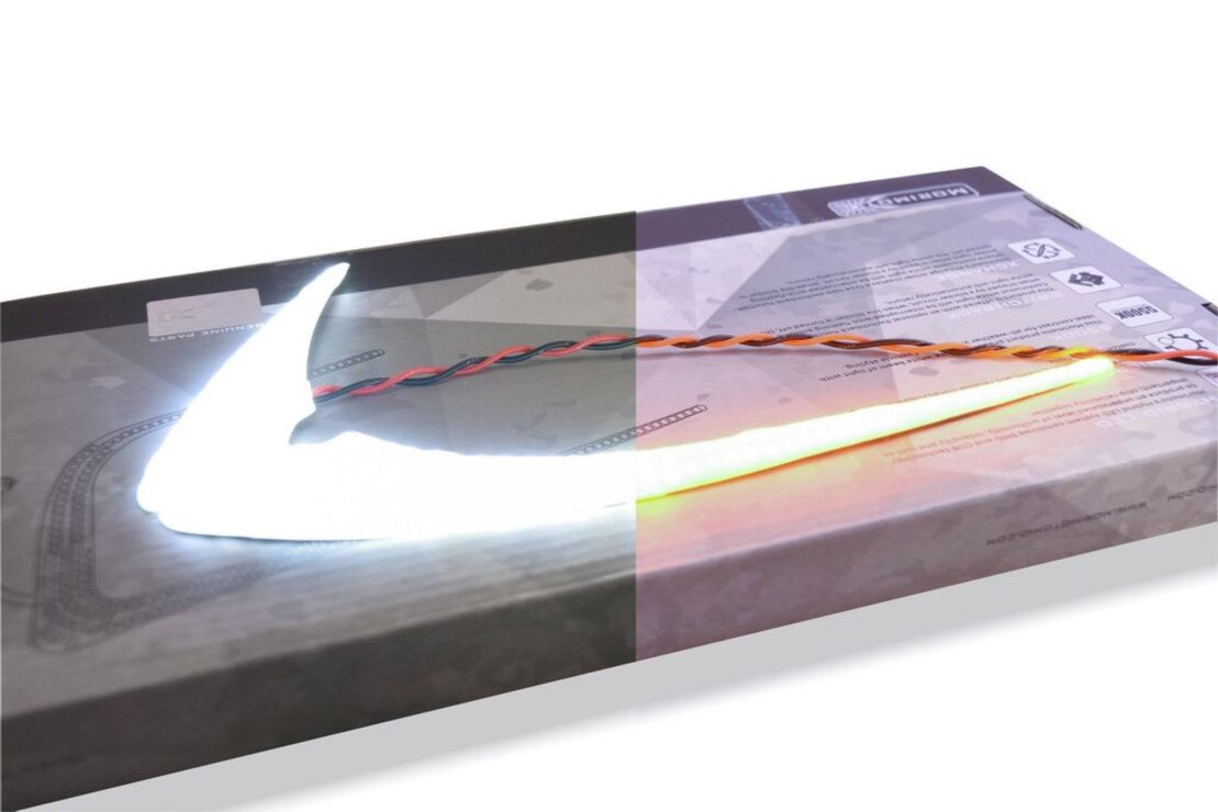 09-18 Nissan 370Z: Morimoto XSB Z-DRL White/Amber Switchback LED1020