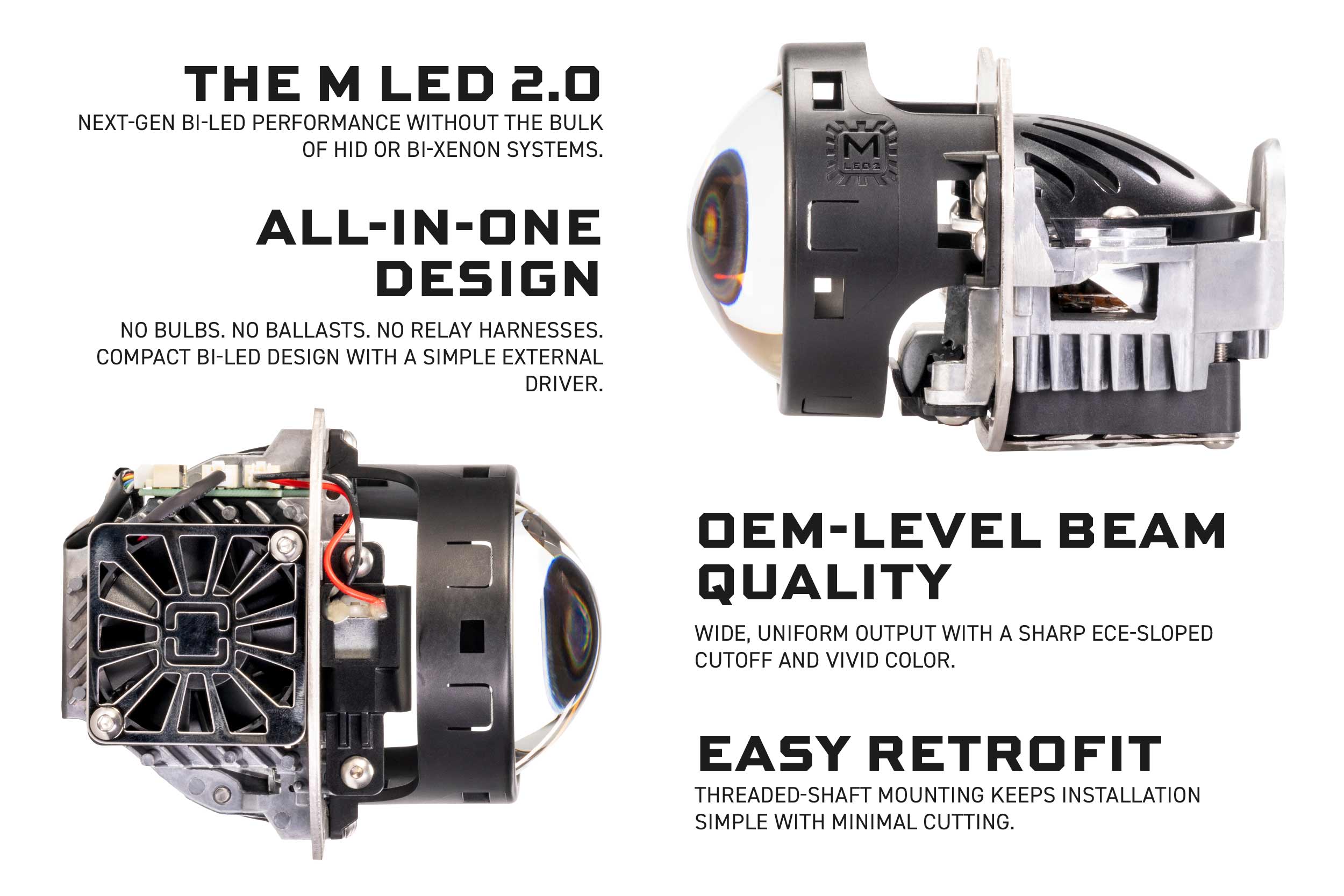 Bi-LED Projectors: Morimoto M LED 2.0 - Easy Install! PR352