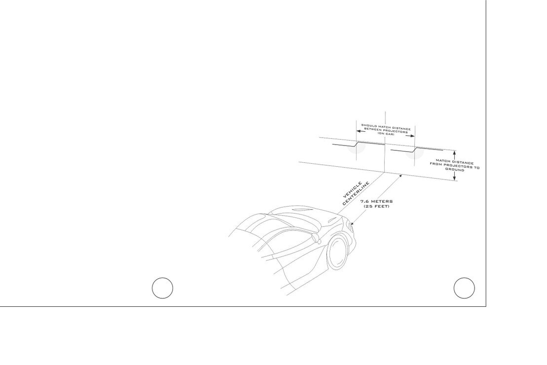 Morimoto Wall Aim Banner - Pro Alignment Every Time A503