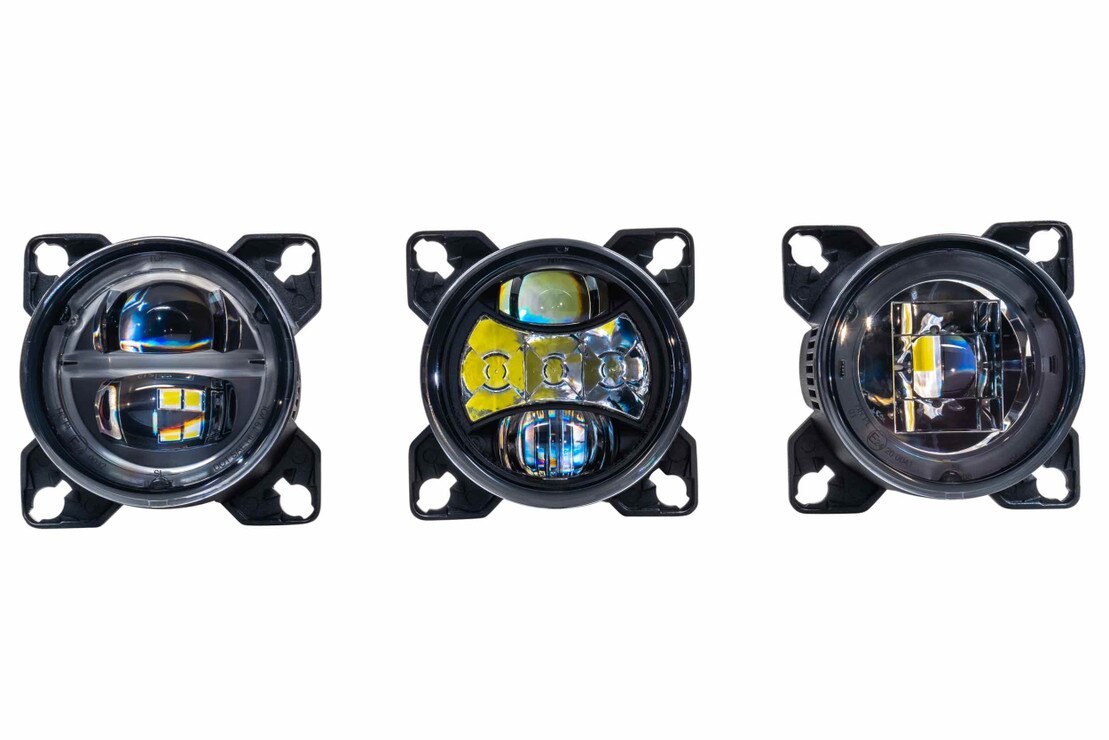 Sealed3 90mm LED Headlights | Morimoto LF800