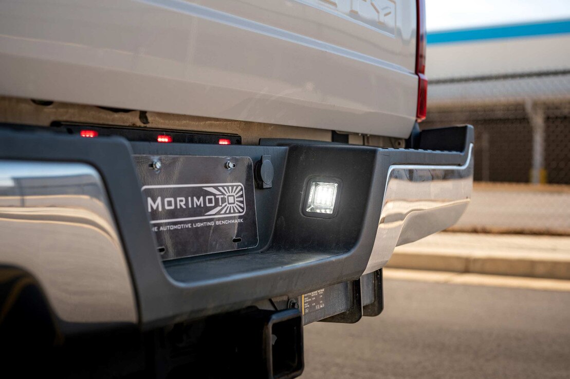 Ford Super Duty (2017+) XB LED License Plate Lights | Morimoto LF7925