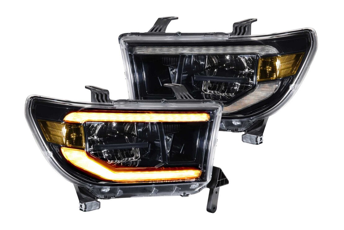 Morimoto Toyota Tundra (07-13) XB Amber LED Headlights | LF533-A-ASM