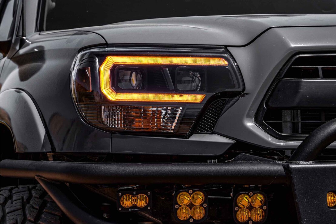 Morimoto Toyota Tacoma (12-15) XB Hybrid LED Headlights (Amber DRL ...