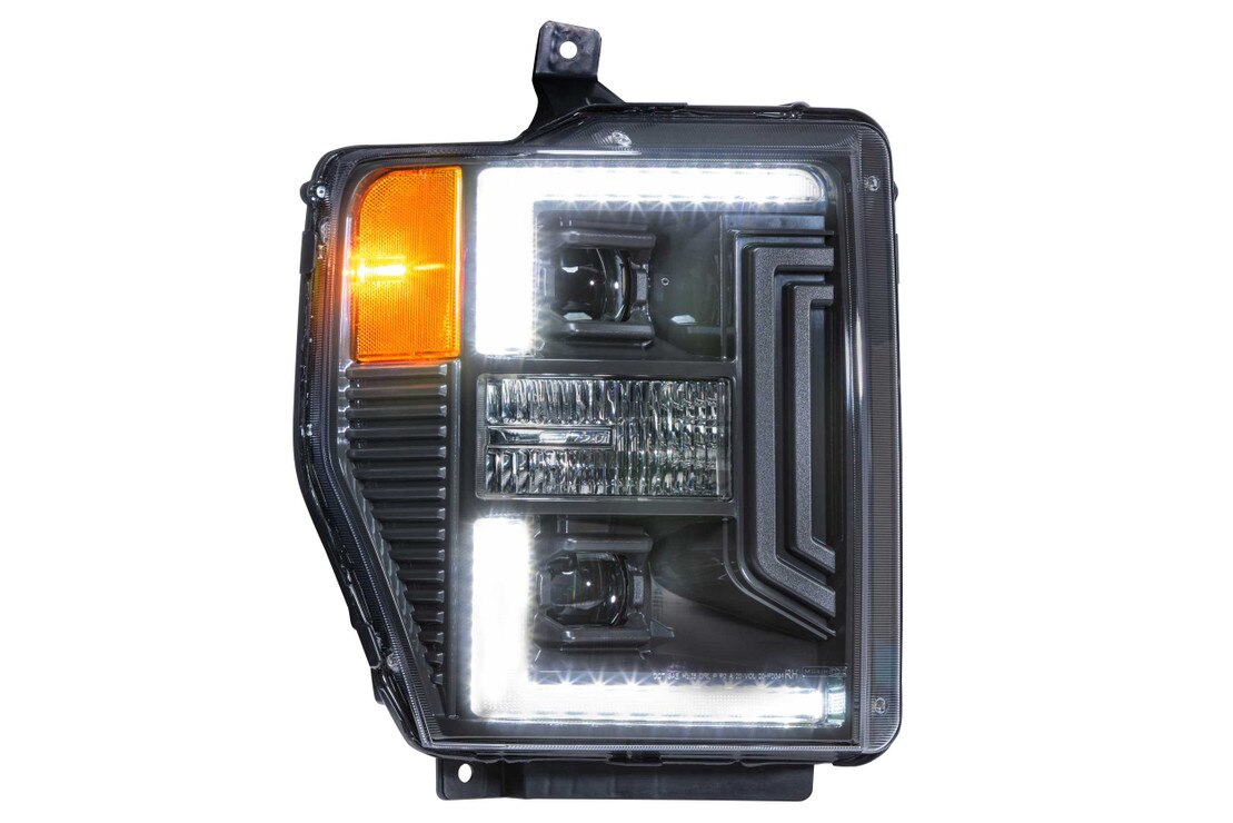 08-10 Super Duty XB Hybrid LED Headlights | Morimoto LF555